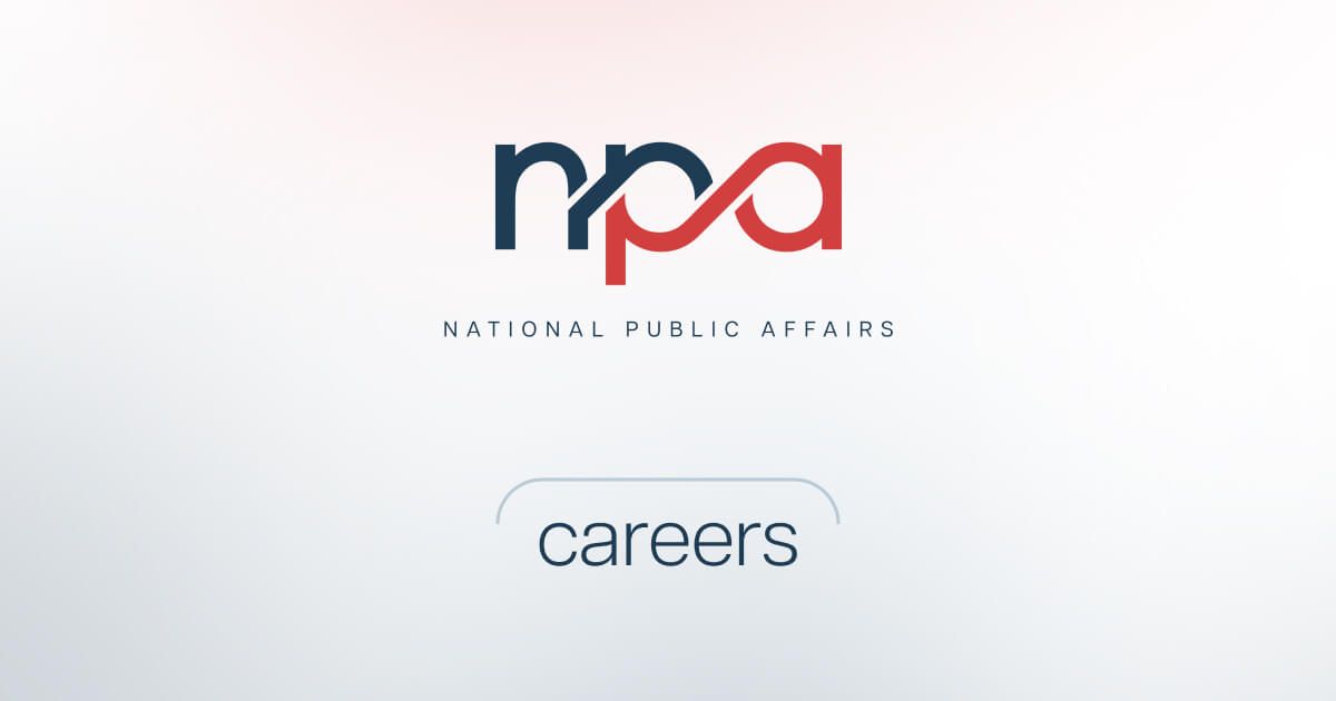 Careers | National Public Affairs